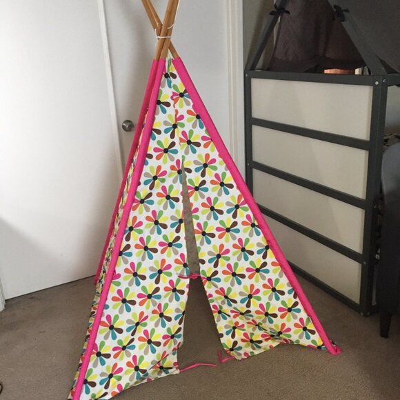 Target | Toys | Target French Bulldog Kids Girls Flower Teepee Tent ...